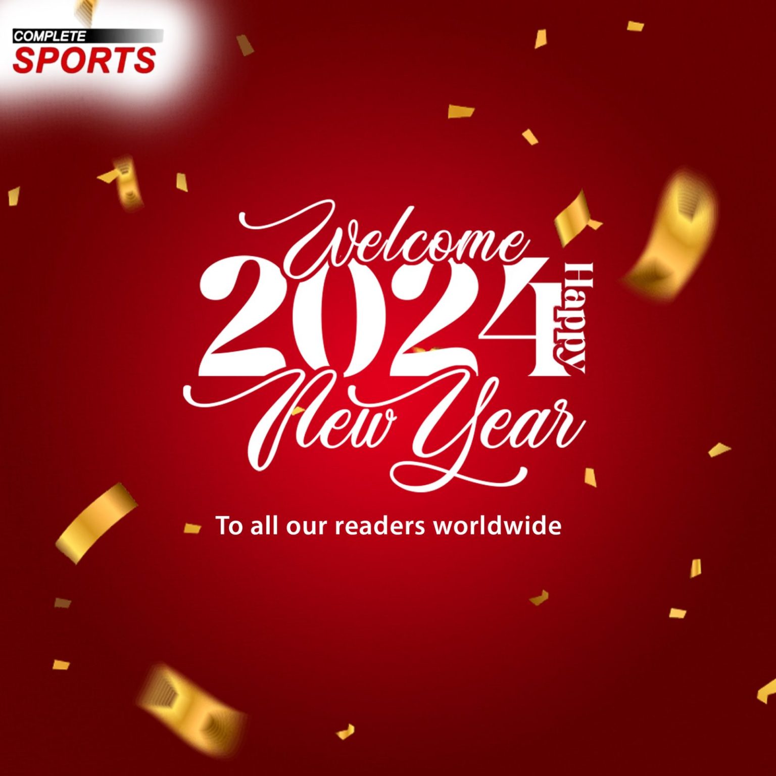 Gelukkig nieuwjaar! Proost op 2024, sportieve lezers - Van Complete ...